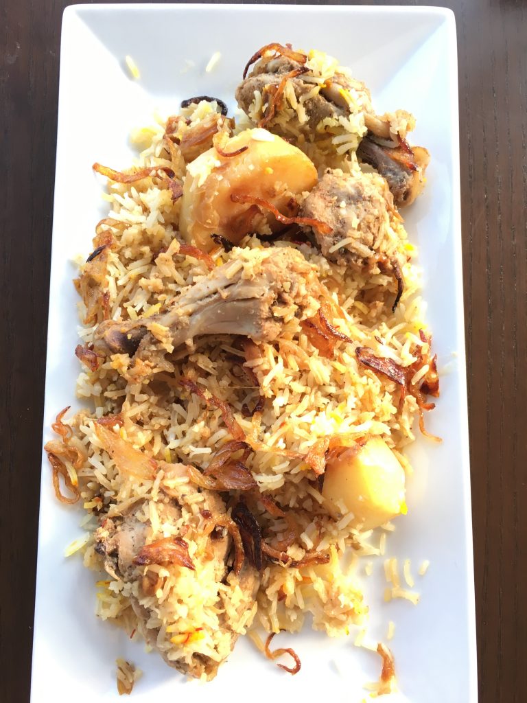 Dhakai kachchi/Kaachi Biryani - Petpujo and Adda by Simon